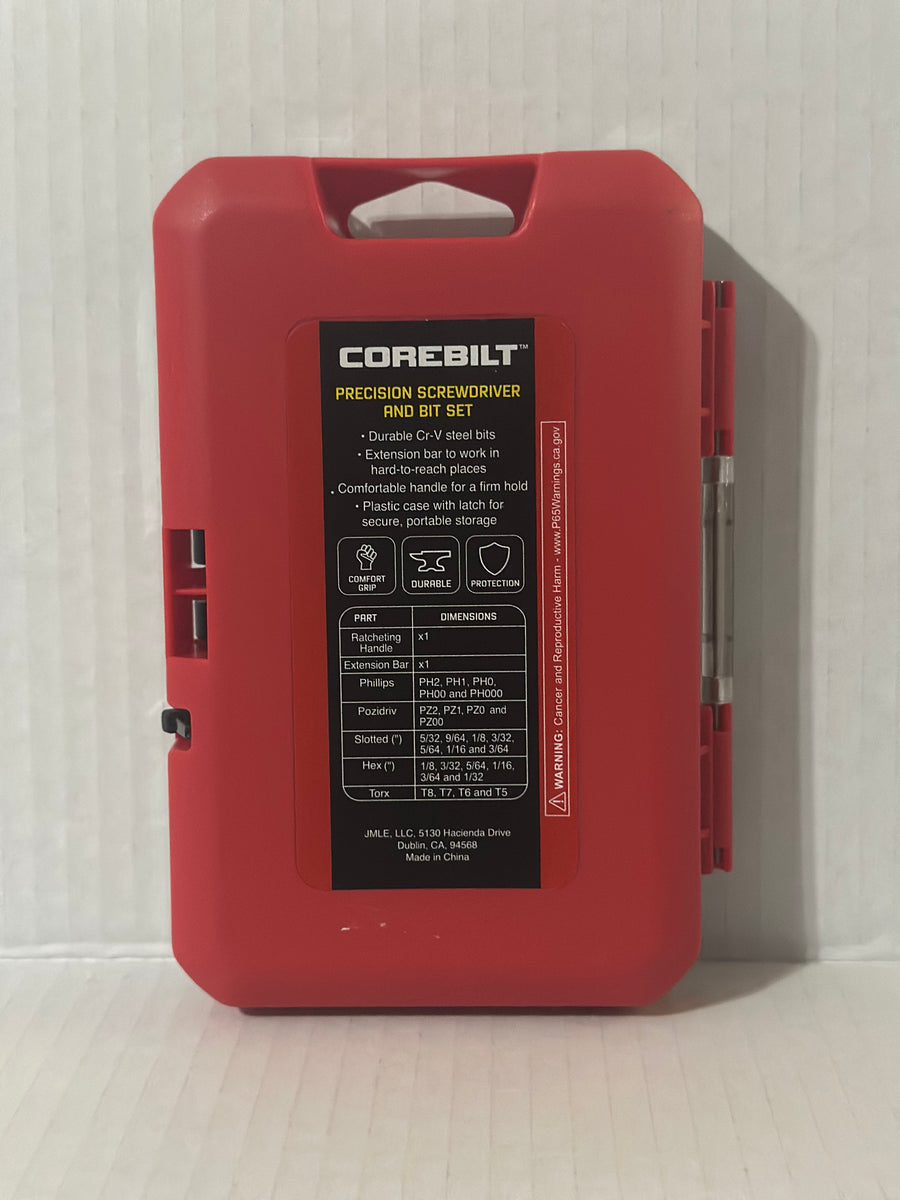 Corebilt 28pc Precision Screwdriver and Bit Set – Ma Aida OPC