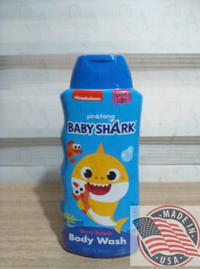 Baby Shark Nickelodeon Berry Splash Body wash 12 oz(355ml) U.S.A – Ma ...